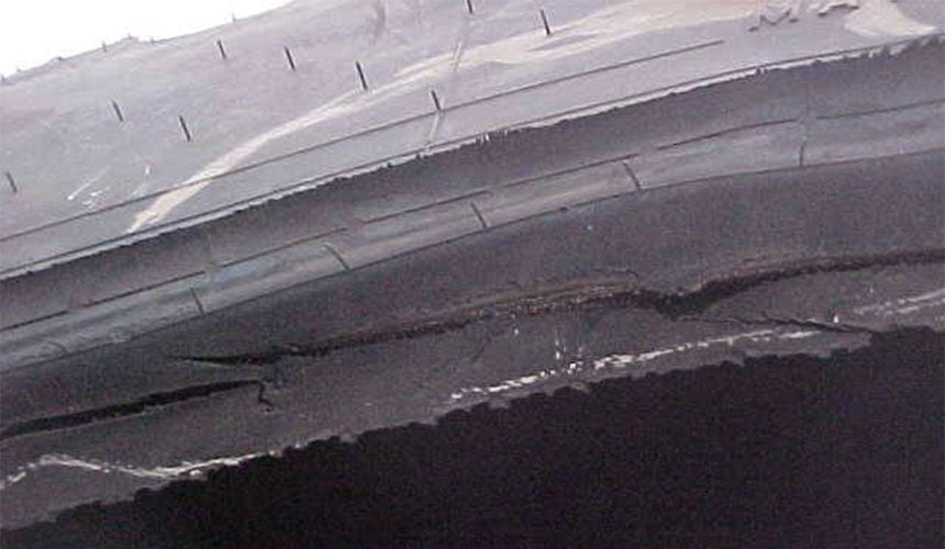 5 problems on the bead of an agricultural tyre which mean it has to be ...