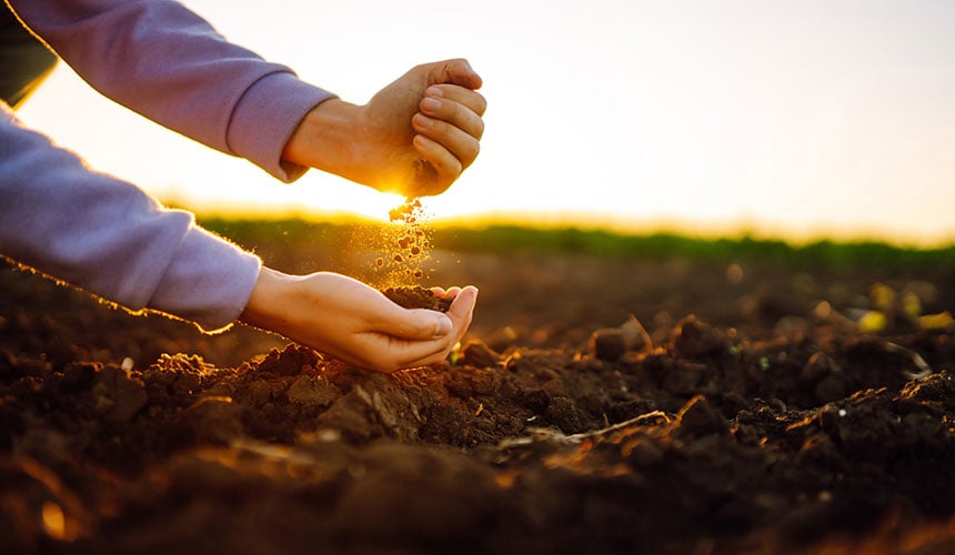 Which agricultural tyre preserves the soil’s production capacities?